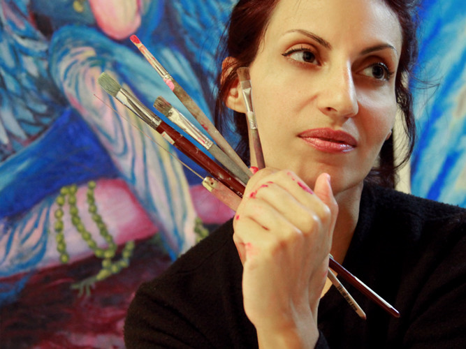 Art of Alia Original paintings prints Dubai alia-art