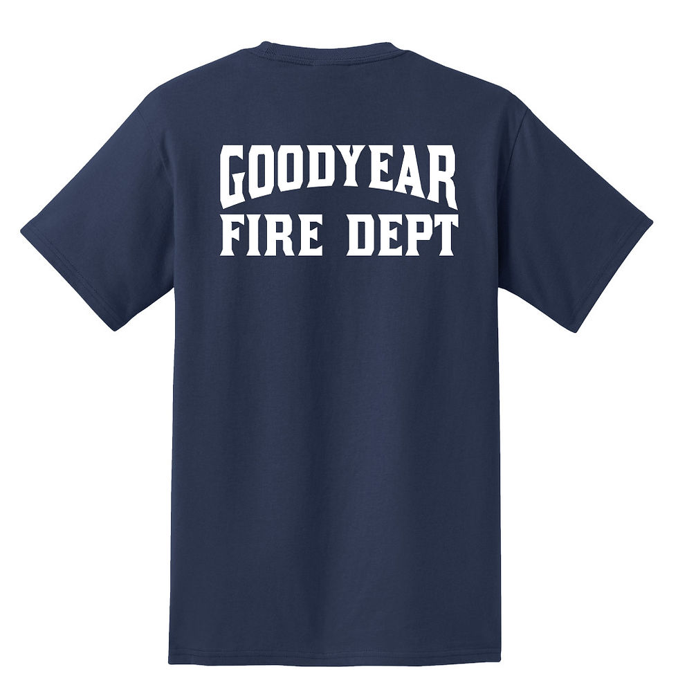 Goodyear Fire T-Shirts | UNIQ Graphics