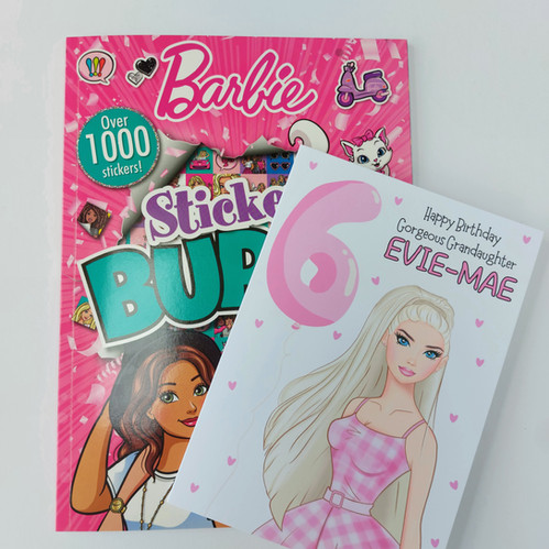 Barbie A4 Sticker Burst Book | Kids Card Company