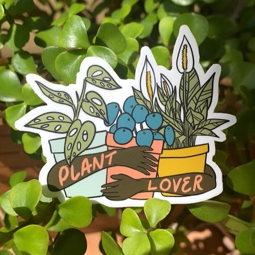 "Plant Lover" Sticker | My Site