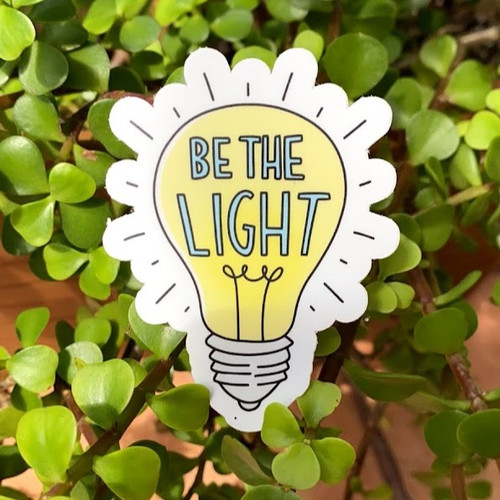 "Be The Light" Sticker | My Site