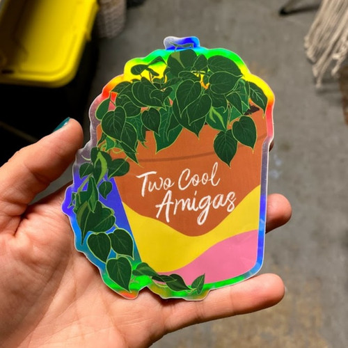 TCA Holographic Sticker | My Site