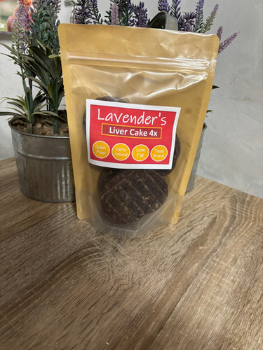 Lavenders Liver Cake x4 | Lavender Dog Shop