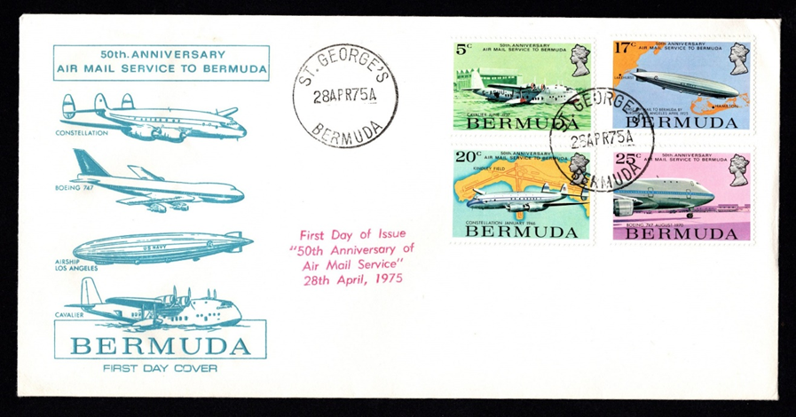 Celebrating 50 Years of Airmail Service to Bermuda