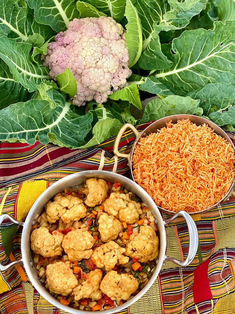 Cauliflower Florets Stew
