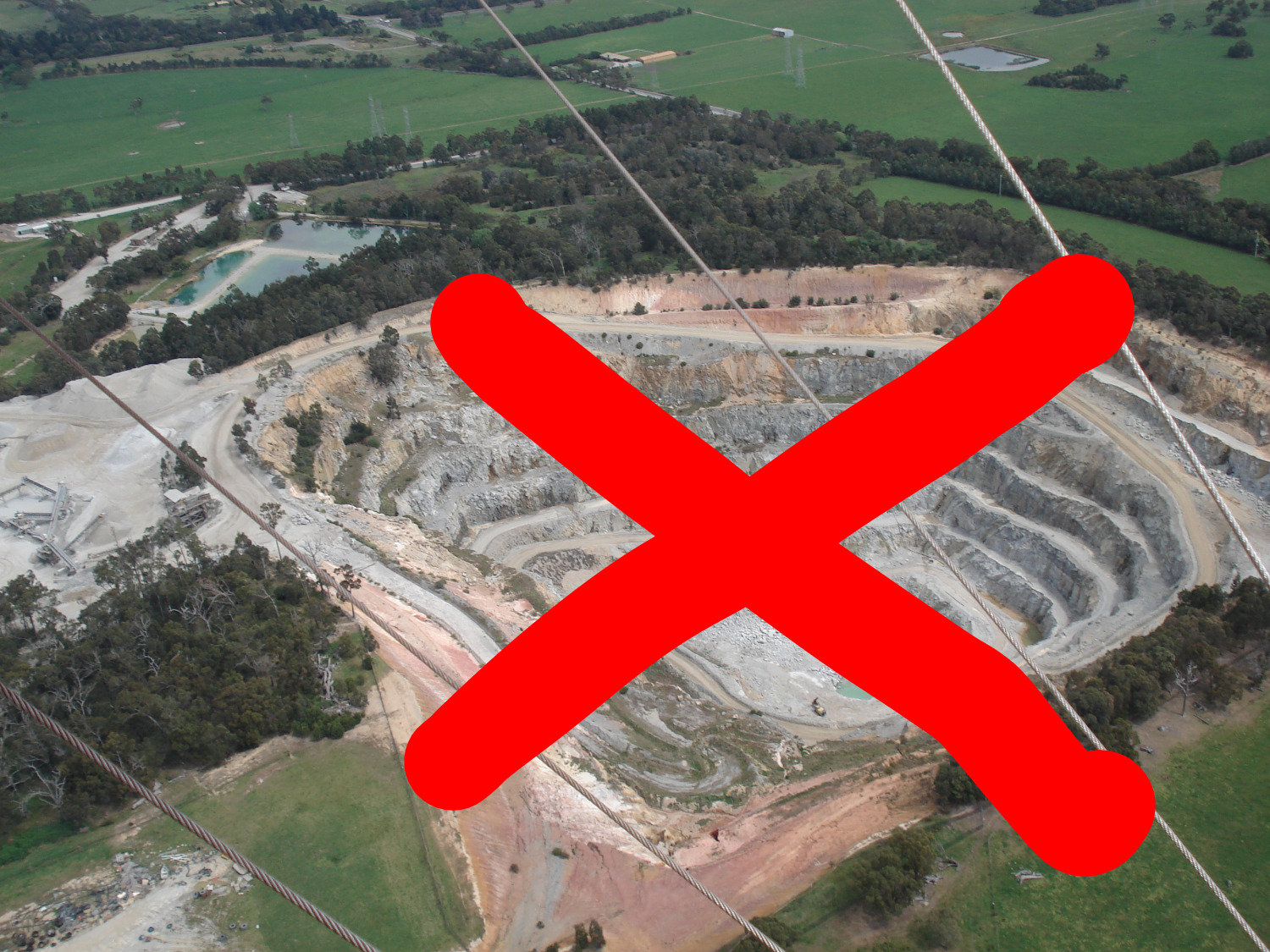 Stop The Bunyip North Quarry
