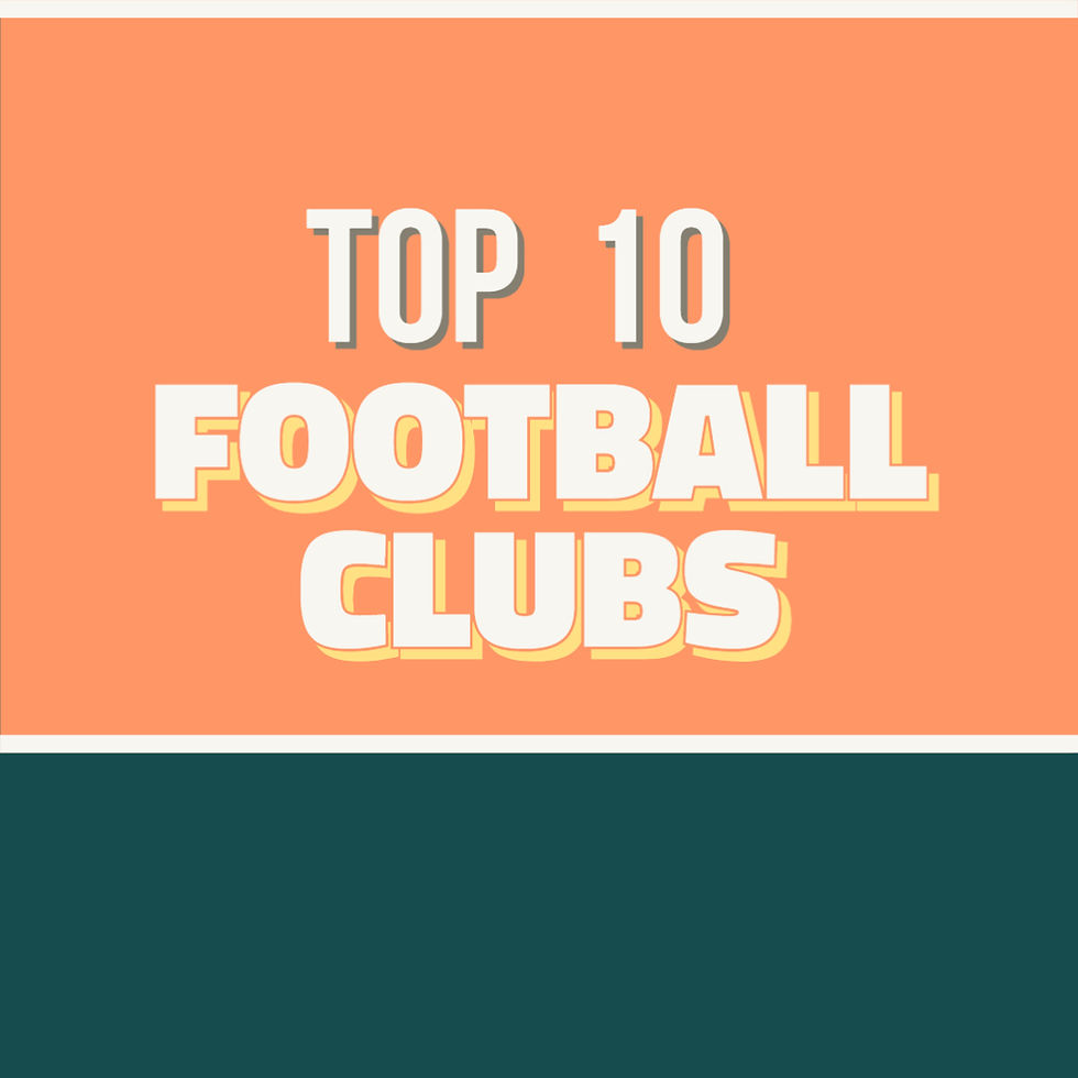 top 10 football clubs in the world