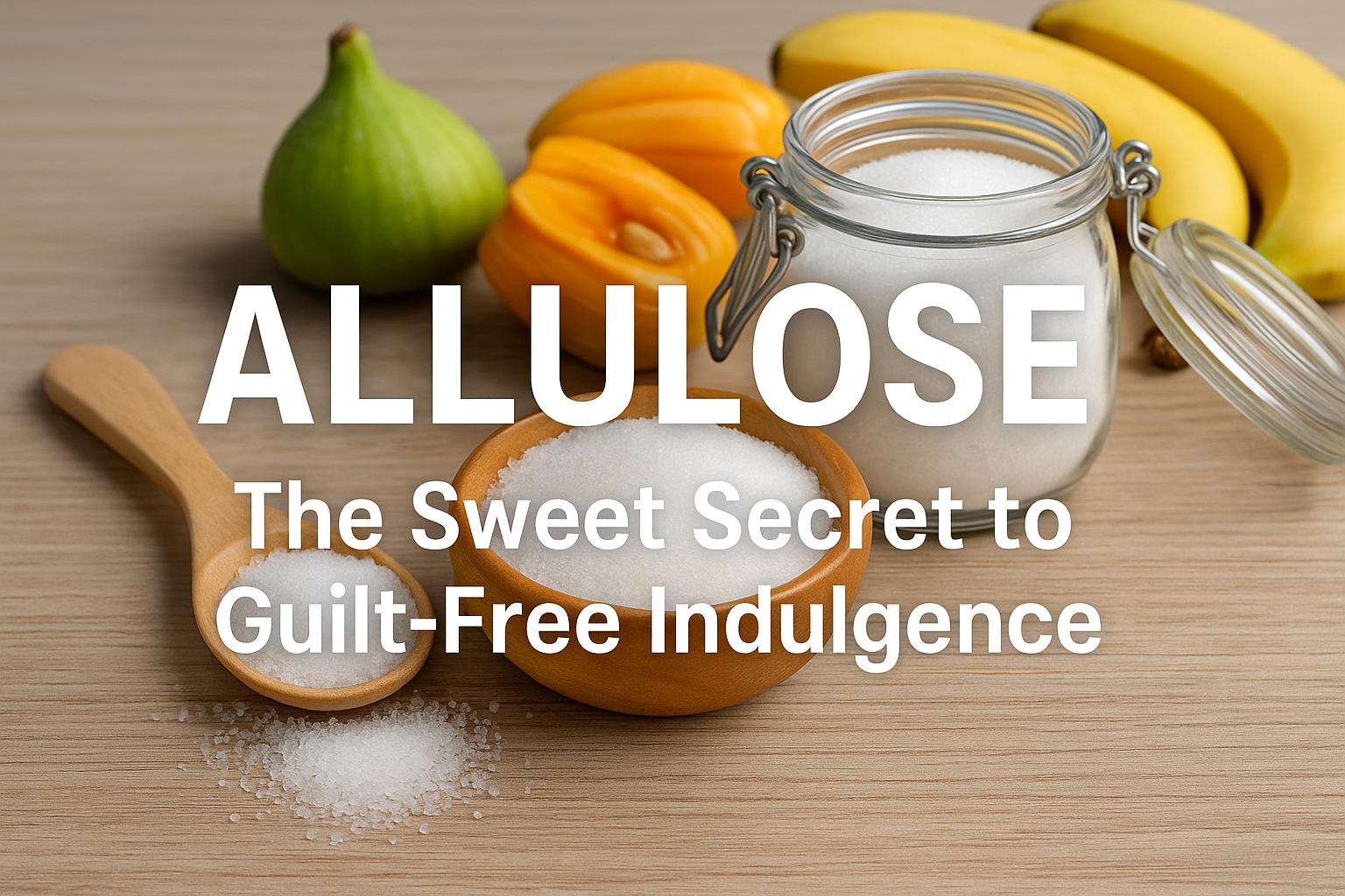Allulose : The Sweet Secret to Guilt-Free Indulgence (That Tastes Just ...