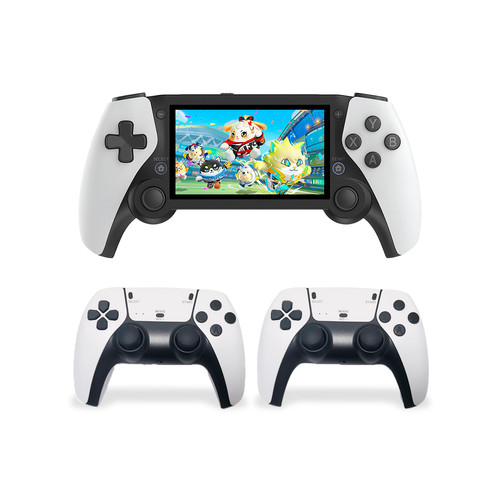 M25 Handheld Game Console 64GB TF Card + 2 Game Controllers, 20000 ...