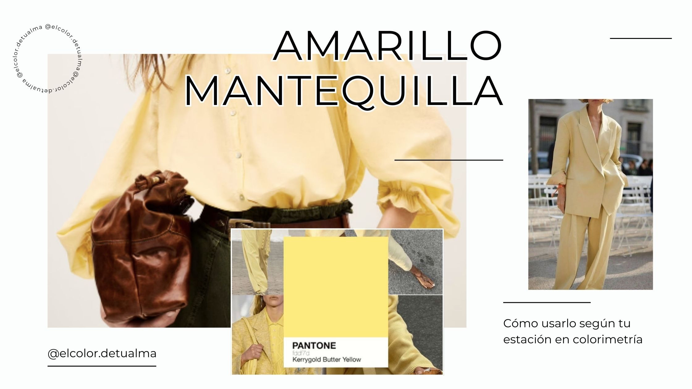 Cómo usar el color amarillo mantequilla según tu estación en colorimetría
