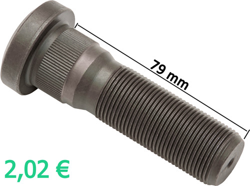 10 pcs Wheel hub stud → Volvo | HD-Parts