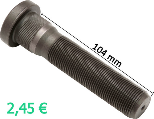 10 pcs Wheel hub stud → Volvo | HD-Parts