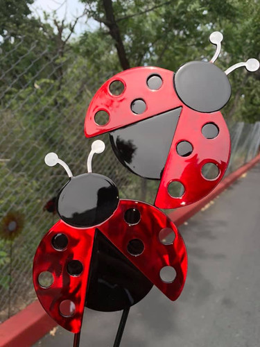 Ladybug Yard Stake | ND Welding
