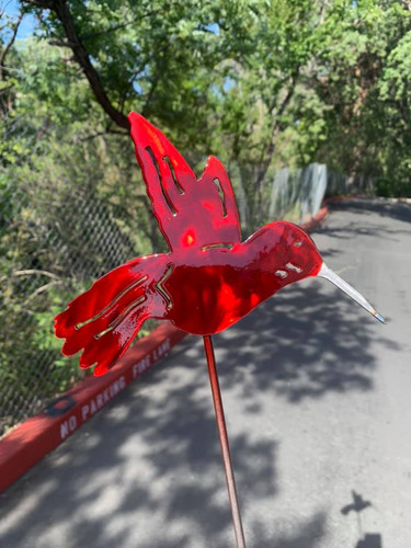 Hummingbird Yard Stake | ND Welding