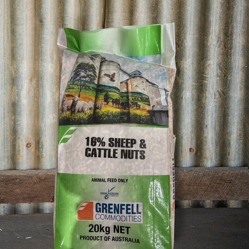 16% Sheep & Cattle Nuts | Grenfell Commodities