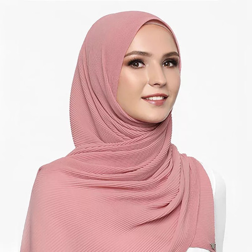 Premium Mini pleated Chiffon Hijabs | Premium Hijab