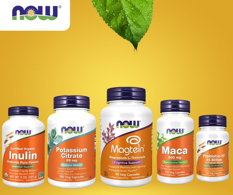 NOW Foods Vitaminas Suplementos | Tienda Naturales