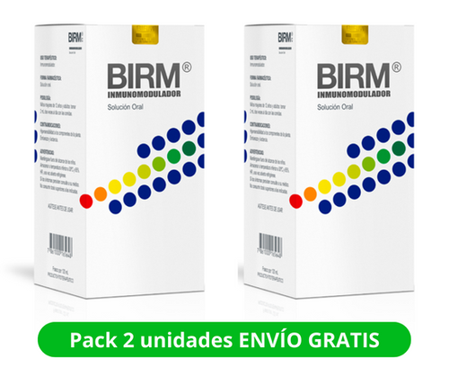 Pack x 2 BIRM INMUNOMODULADOR 120ml Jarabe Envio GRATIS Colombia