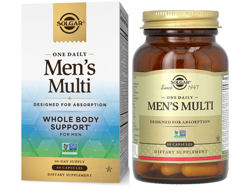 Multivitaminico para Hombres Solgar Men's Multi 60 Capsulas