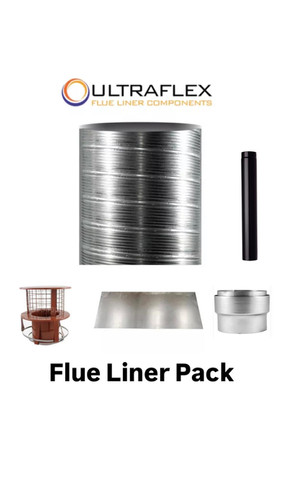 10 metre x 5" 904 Flue Liner Pack | coalwoodheating