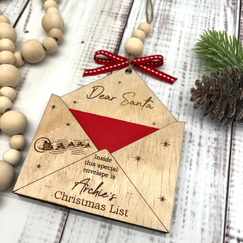 Letter to Santa Envelope Stamp Design | Robson & Co Est 2002