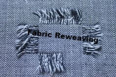 What is fabric reweaving and what are the different types? Can my suit ...