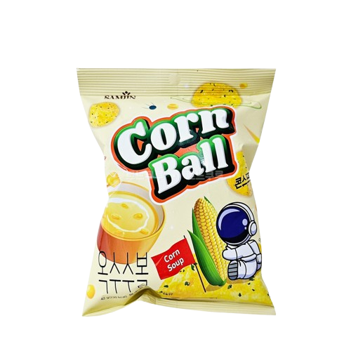 Samjin Corn Ball Snack 42g*24 | KS QUEENSLAND