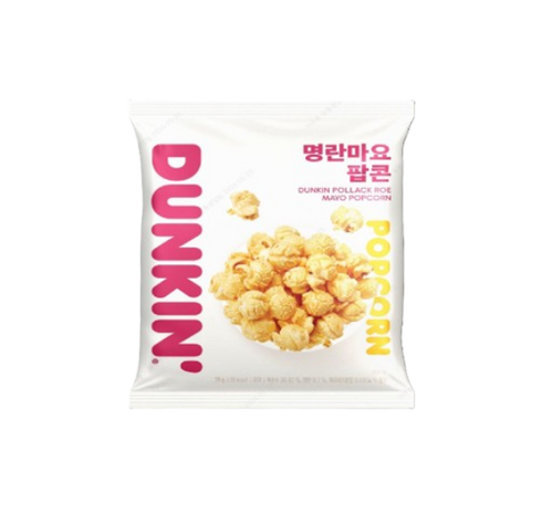Dunkin Pollack Roe Mayo Popcorn 75g*20 | KS QUEENSLAND