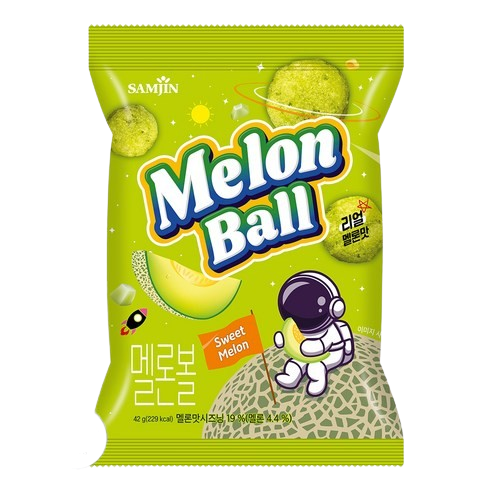 Samjin Melon Ball Snack 42g*24 | KS QUEENSLAND
