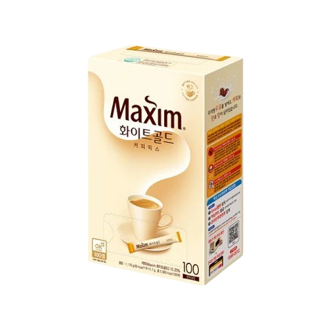 Dongseo Maxim White Gold Coffee Mix (12g*100T)*8 | KS QUEENSLAND