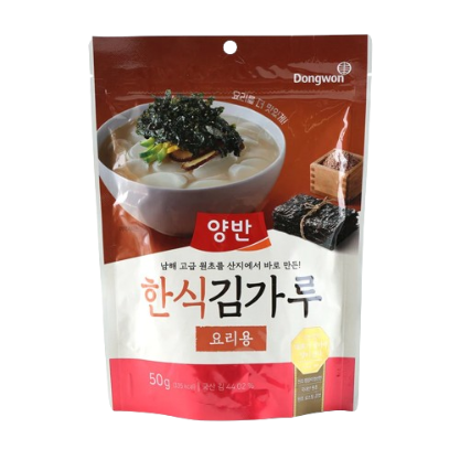 Dongwon Premium Seasoned Laver Flake for cooking 50g*25 | KS QUEENSLAND