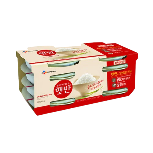 CJ Hetbahn Cooked Rice (210g*8)*6 | KS QUEENSLAND