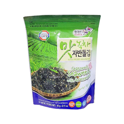 Surasang Seasoned Seaweed(Green Tea) 60g*20 | KS QUEENSLAND