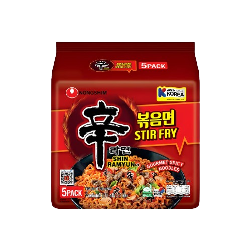Nongshim Shin Ramyun Stir Fry(Multi) (131g*5)*8 | KS QUEENSLAND