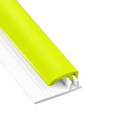 Lime Green Gloss Wall Cladding Capping Strip