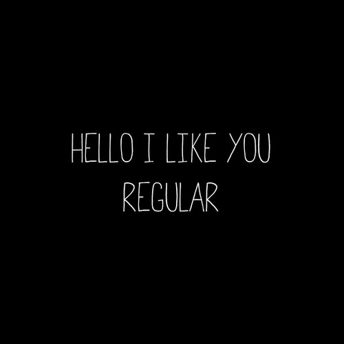 Hello I Like You Regular Font