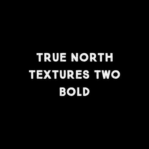 True North Textures Two Bold Font
