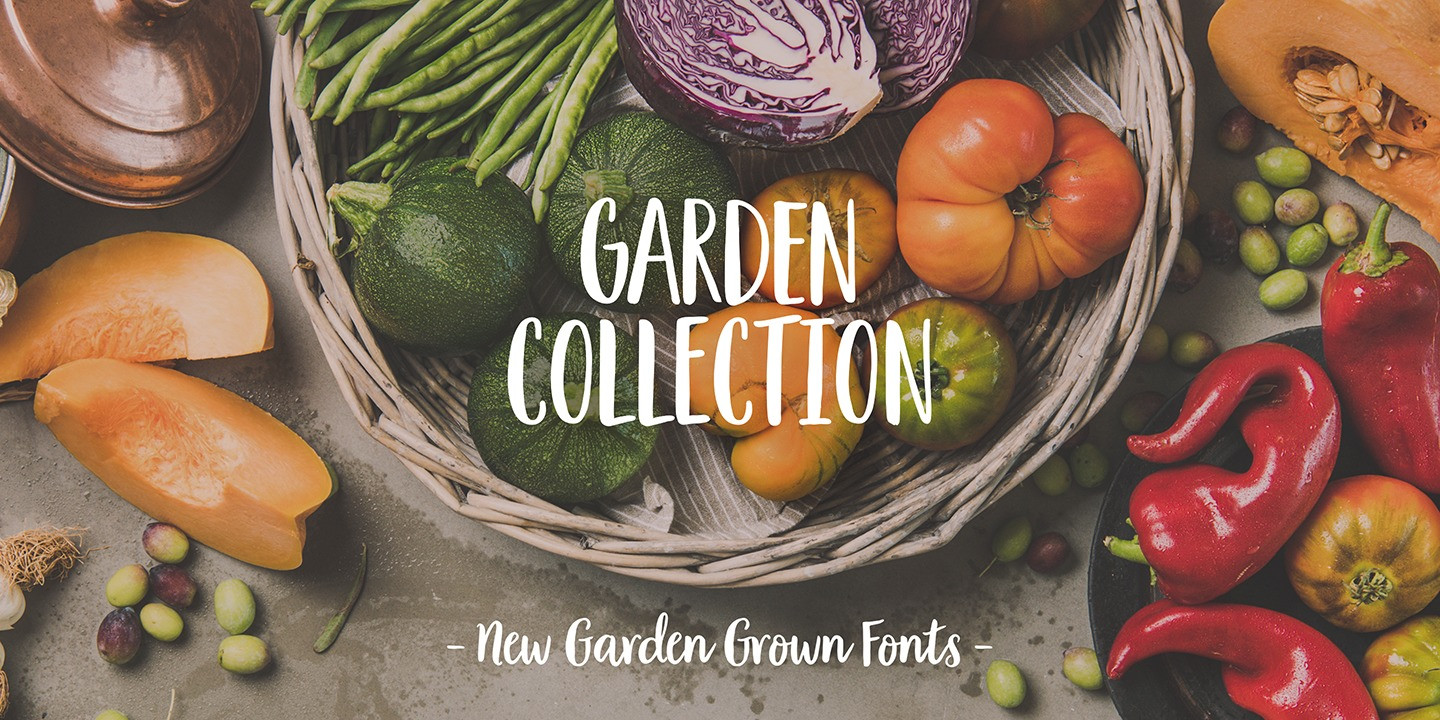 GARDEN GROWN FONT COLLECTION | Cultivated Mind