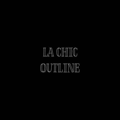 La Chic Outline Font