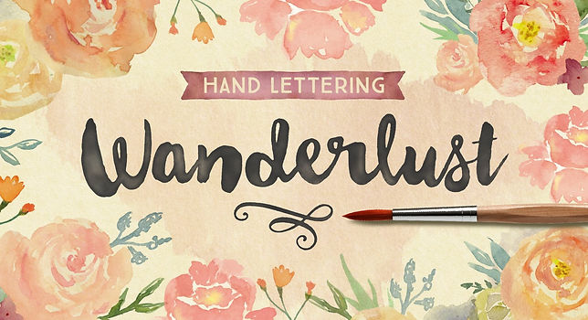 wanderlust typewriter font