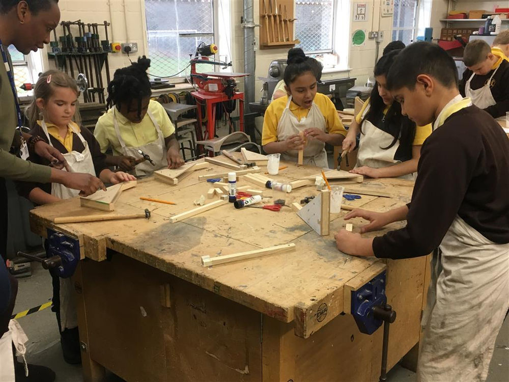 D&T Visit from Underhill School