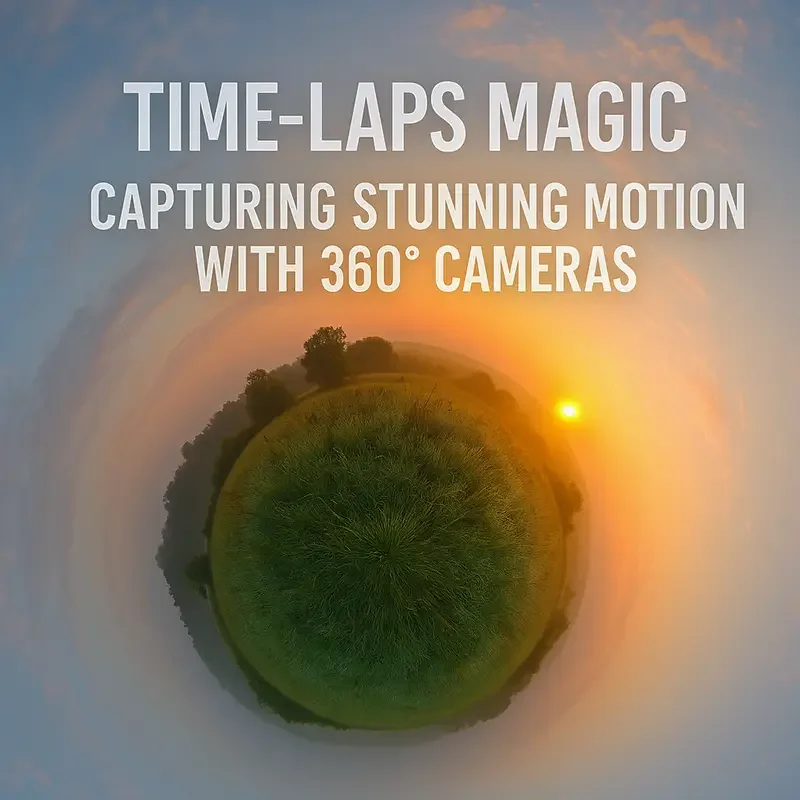 🌅 Time-Lapse Magic — Capturing Stunning Motion with 360° Cameras
