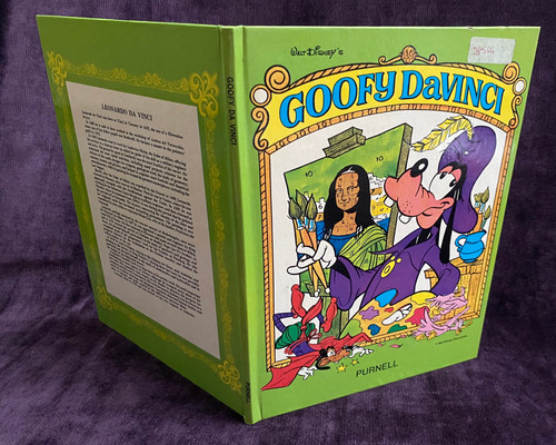 Goofy DaVinci Walt Disney. SOLD | Barely Read Books | UK