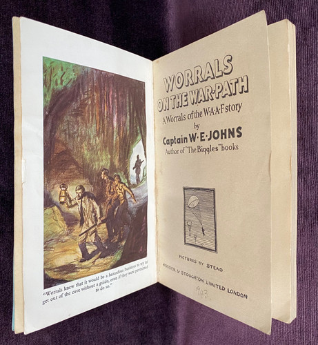 Worrals on the Warpath (Proof) W.E.Johns SOLD | Barely Read Books | UK
