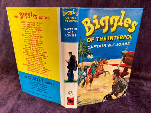 Biggles of the Interpol W E Johns | Barely Read Books | UK
