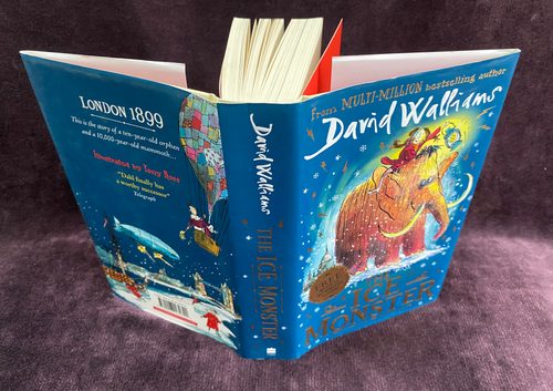 The Ice Monster. David Walliams | Barely Read Books | UK