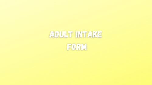 Adult Intake Form | Freedom Path Counseling