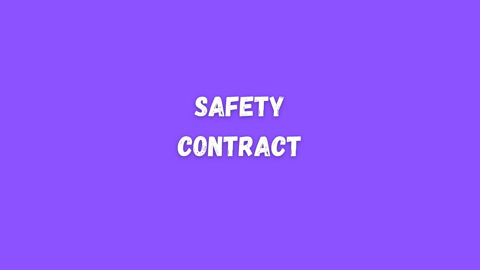 Safety Contract | Freedom Path Counseling
