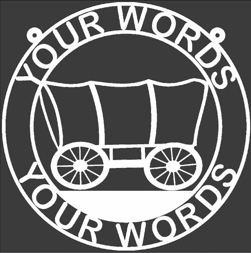 Wagon Personalized Weatherproof Sign | Made in the USA | In-An-Instant ...