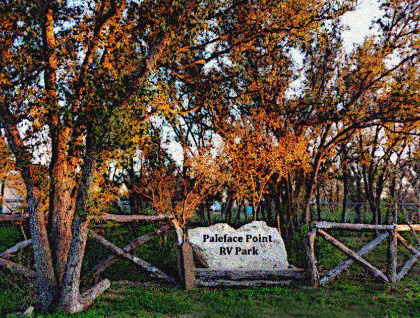 Paleface Point RV Park in Spicewood, Texas. 30 miles from Austin.